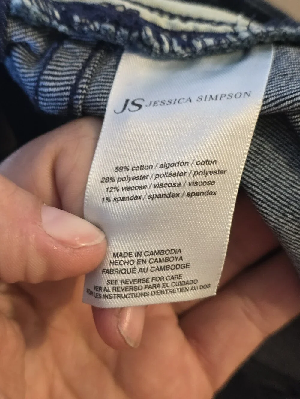 Jessica Simpson | Skirts | Jessica Simpson Denim Mini Skirt | Poshmark
